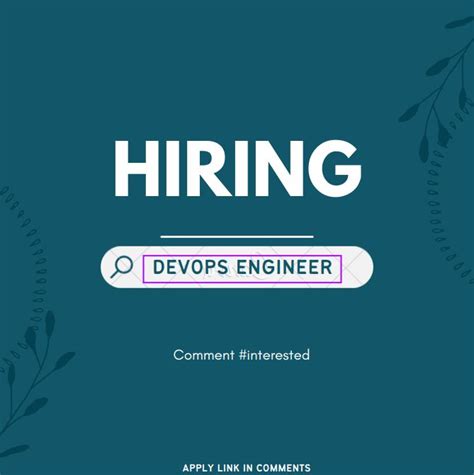 Serry Singh On Linkedin Hiring Devops Requiredskills Educational Interested Jobs Career
