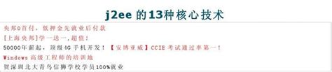 J2ee的13种核心技术word文档在线阅读与下载无忧文档
