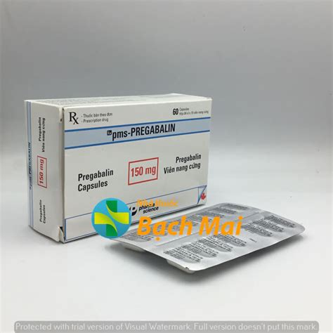 Pms Pregabalin 150mg Nhà Thuốc Bạch Mai