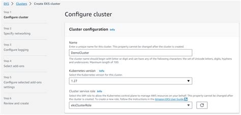 Aws Eks Cluster 생성 With Aws Console