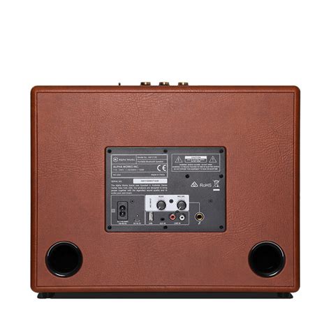 Loa Bluetooth Retro Alpha Works Classic V100 Techworld Hà Nội