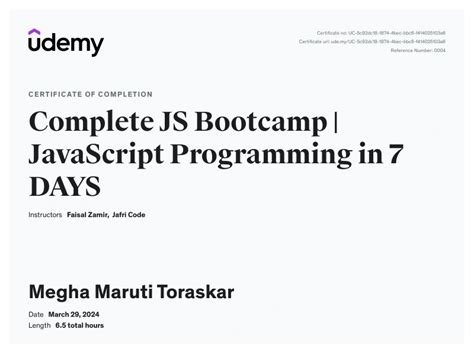 Megha Toraskar On Linkedin Javascript Udemy Javascript Fresher