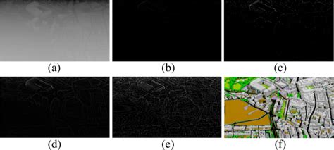 A The Disparity Map Of City” Image Pair B The Disparity Gradient Map Download Scientific