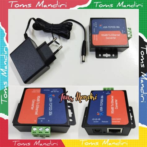 jual serial converter usr iot tcp232 304 rs 485 to ethernet tcp ip