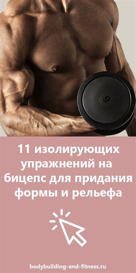 11 изолирующих упражнений на бицепс для придания формы и рельефа Бицепс Упражнения
