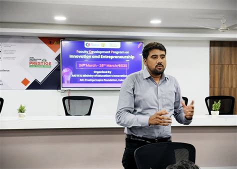 Honored To Share Our Journey In The Faculty Development Program Organized By Aicte Ministry Of