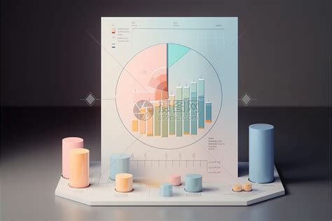 立体数据分析数字艺术插画图片下载 正版图片402440632 摄图网