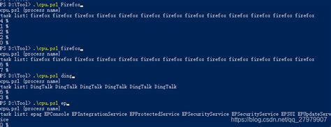 Windows查看进程cpu占用powershell版本powershell查看cpu使用率命令 Csdn博客