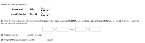 Solved Given The Following Information Write The Net Chegg