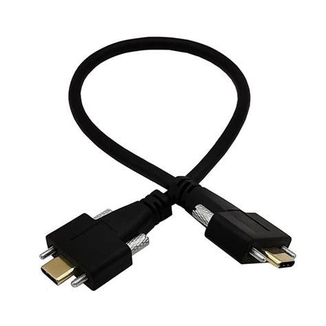 China Dual Screws Locking USB C Cable Suppliers Manufacturers And Factory Wholesale Products