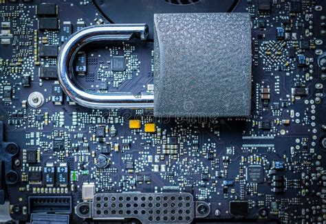 data protecting security concept computer internet protection with