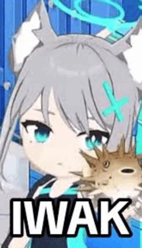Shiroko Iwak Blue Archive Meme Shiroko Iwak Shiroko Blue Archive Discover Share GIFs