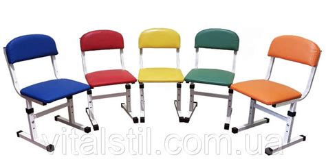 Стілець дитячий регульований Ростик у шкірозаміннику 1 3 р гр Id 800810434 ціна 549