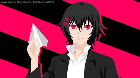 Juuzou Suzuya Black Hair Boy Minimalist Tokyo Ghoulre 1080p