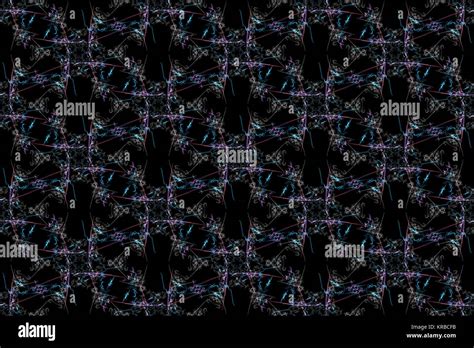 Digital Abstract Background Tile Seamless Pattern Silk Symmetry Seamless Pattern Series Stock