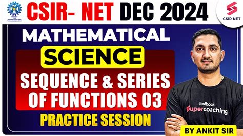 csir net dec 2024 mathematics practice session sequence and