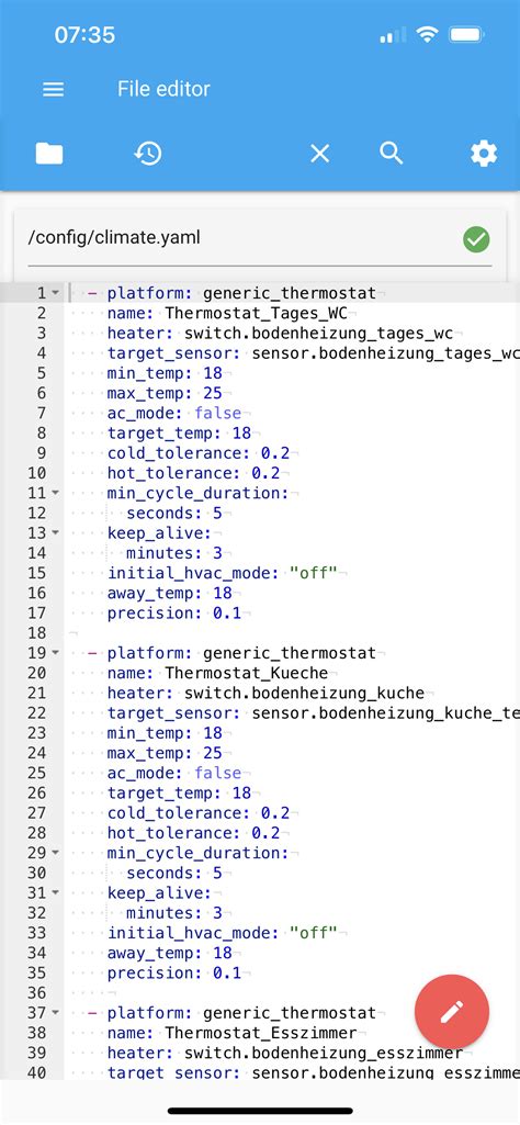 Genereic Thermostat And Homekit Configuration Home Assistant Community