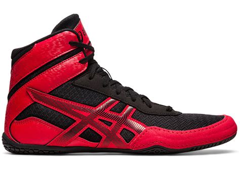 Asics Matcontrol 3 Black Classic Red Mens 1081a053 002 Us