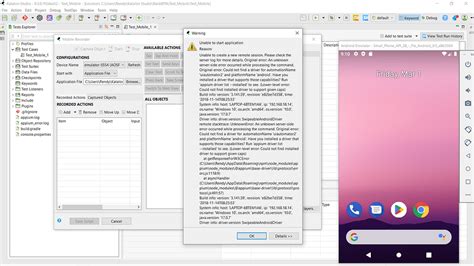 Unable To Create A New Remote Session Could Not Find A Driver For