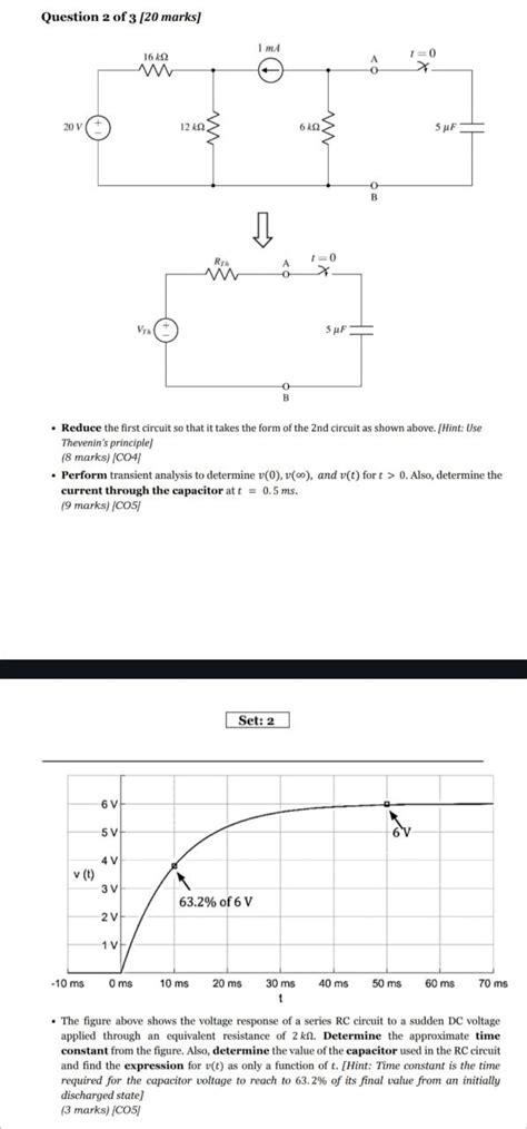 Solved Question Of Marks Reduce The First Circuit Chegg Com