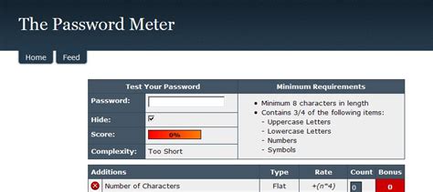 Tool Use Password Meter To Test Your Password Strength Vpalmu