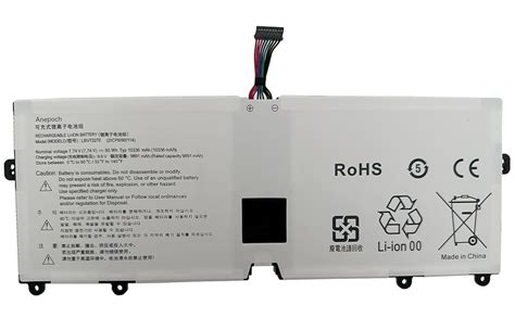 Anepoch Lbv7227e Laptop Battery Replacement For Lg Gram