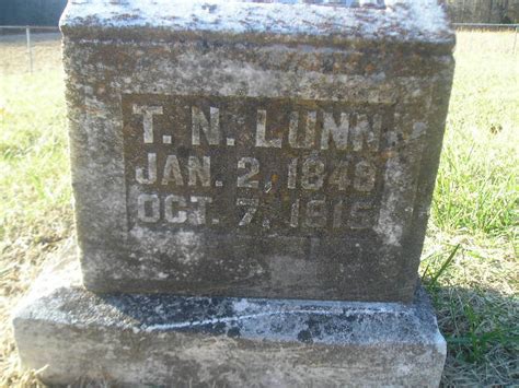 Thomas Nathan Lunn 1848 1915 Find A Grave Memorial