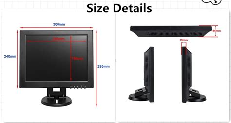 12inch Tv Lcd Monitor Led Monitor 12v For Business