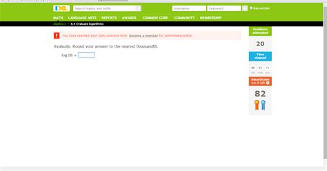 Dejias Math Evaluating Logs