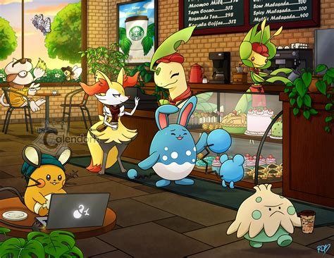 I Havent Actually Played Pokémon Café Yet But I Love The Idea Of