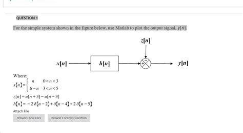 solved question 1 for the simple system shown in the figure
