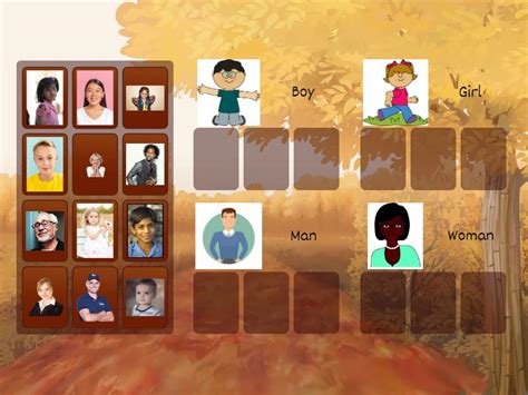 Labeling People Babe Girl Man Woman Group Sort