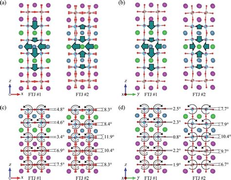 schematic illustrations of layer polarizations for barrier layers in