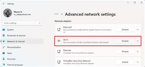 How To Disable Wifi Or Ethernet Network Adapter On Windows 11