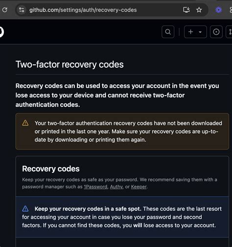 Programmatically Generate Persistent Mfa Recovery Codes