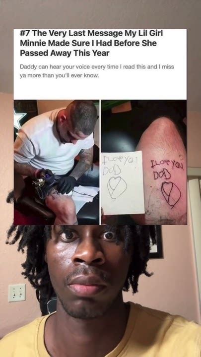 7 The Very Last Message My Lil Girl Minnie Made Sure I Had Before She Passed Away This Year