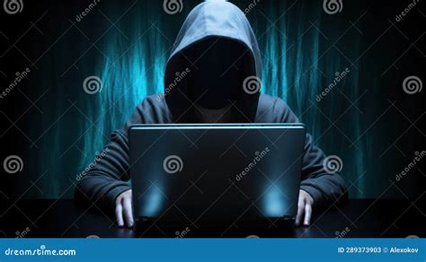 Anonymous Woman Typing On Laptop Keyboard Ai Generated Stock Illustration Illustration Of
