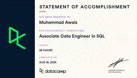 Muhammad Awais On Linkedin Dataengineering Sql Etl Datapipelines