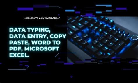 do data typing copy paste word to excel by kranthi rebbas1 fiverr