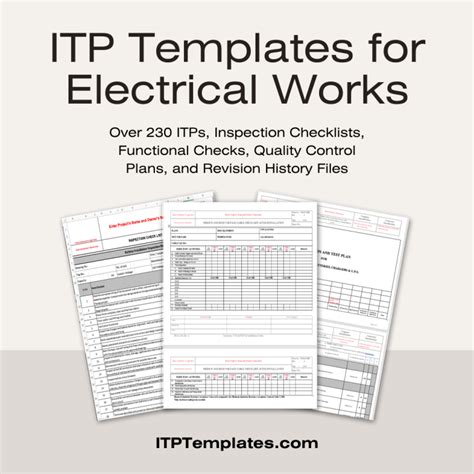 Full ITP For Electric Motors Installation With Checklists Editable Full ITP For Electric Motors Installation With Checklists Editable