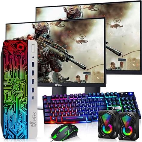 Amazon Com Hp Rgb Gaming Pc Desktop Intel Core I Th Gen Gb Ddr Ram Tb Ssd Amd