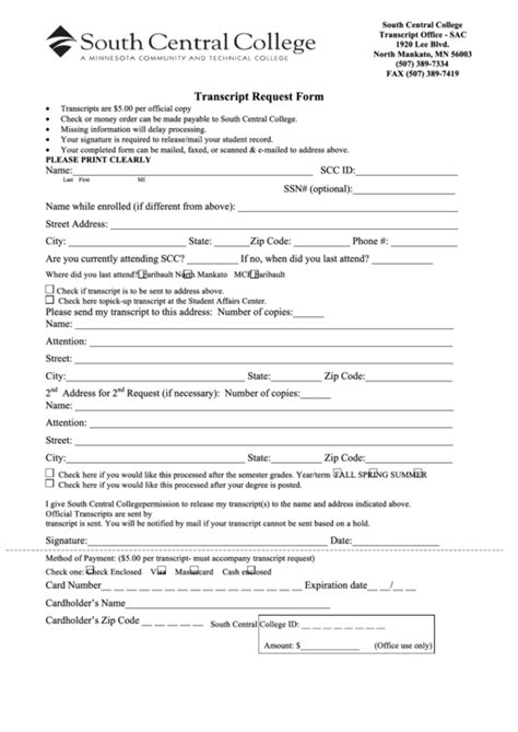 Top 5 Transcript Release Form Templates Free To Download In Pdf Format