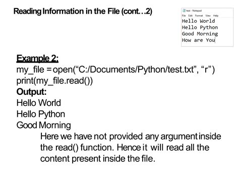03 01 File Handling Pythonpptx