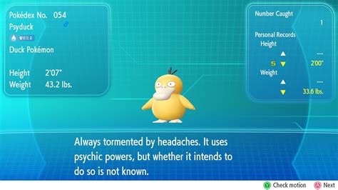 Pokemon Stats Pokemon Lets Go Pikachu Interface In Game