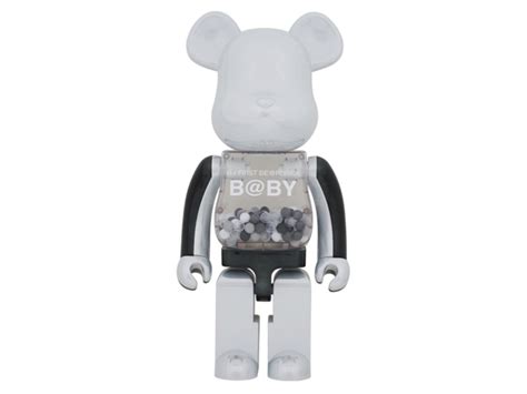 Be Rbrick My First Baby Black White Chrome Ver