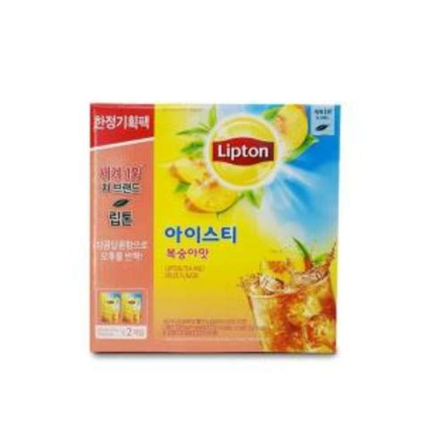 깔끔한 홍차 향긋한 복숭아맛 아이스티 믹스 스틱형 홍차 홍차음료 아이스티 홍차아이스티 홍차가루mz 4854 티몬