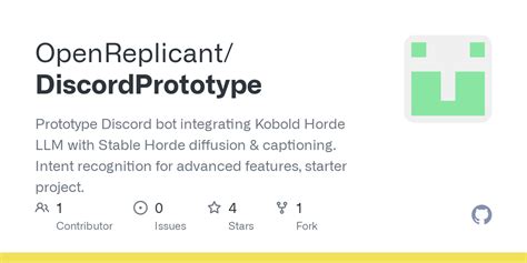 Github Openreplicantdiscordprototype Prototype Discord Bot
