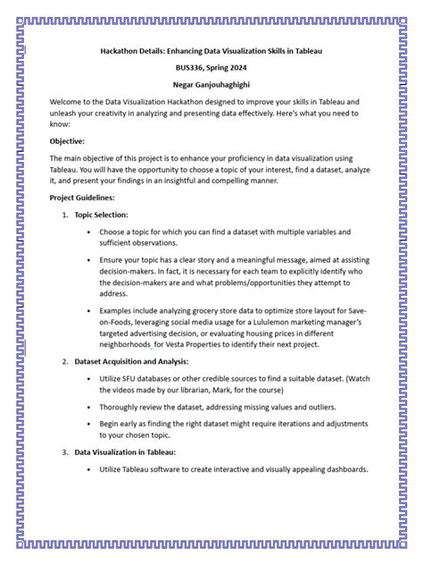 Data Visualization Project Details Pdf Data Decision Making