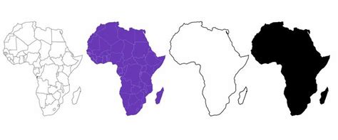 Gratis Descargable Mapa Vectorial De Africa Eps Svg Pdf Png Adobe