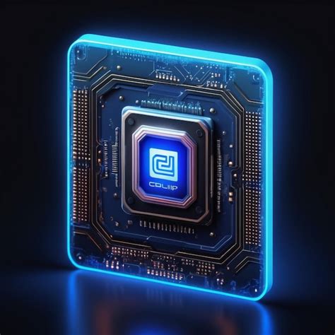 Premium Photo A Computer Chip